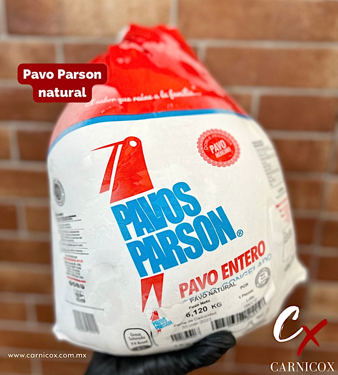 Pavo Natural Parson - Calidad y Sabor en tu Cena – Carnicox